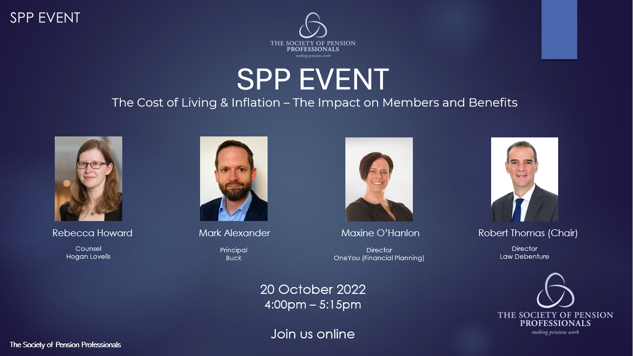 Cost of Living & Inflation - The Impact on Members and Benefits - The ...