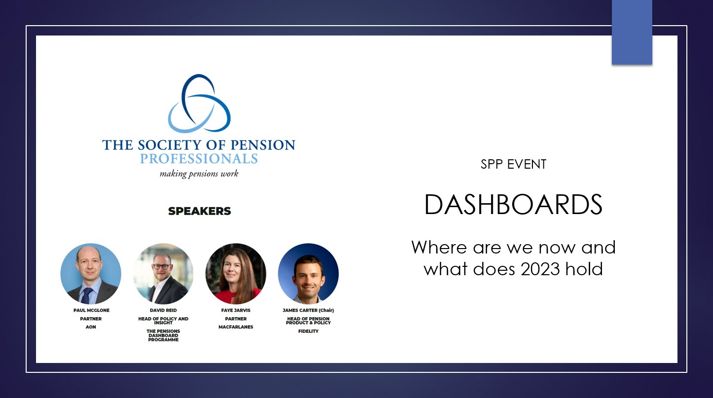 Dashboards, Where Are We Now and What Does 2023 Hold - The Society of ...