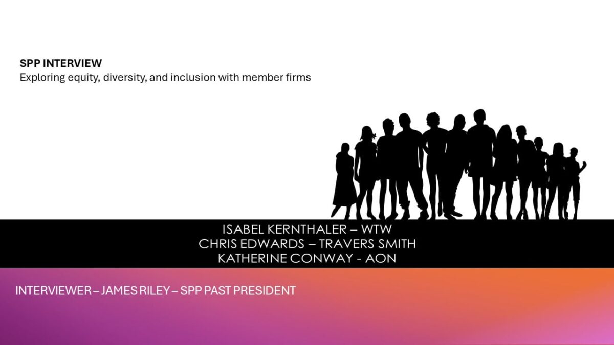 SPP In Conversation with Member firms, EDI initiatives and challenges ...